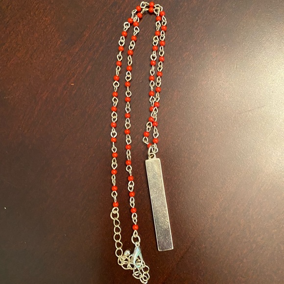 NFL | Jewelry | Kansas City Chiefs Beaded Necklace | Poshmark